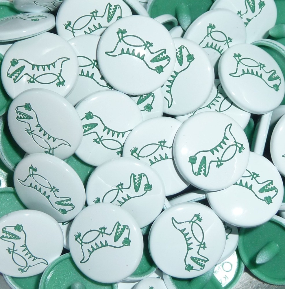 KAM Snaps Size 20 Two Tone Painted Snaps